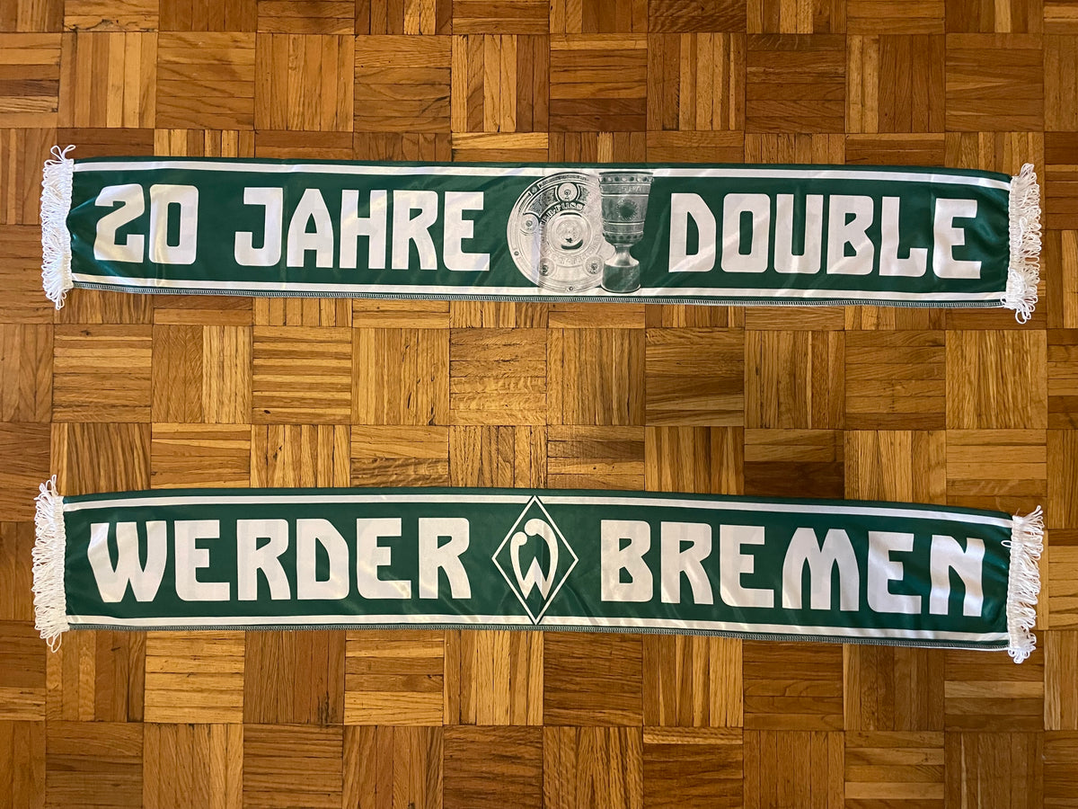 SV Werder Bremen - 02 - 20 YAHRE DOUBLE – Ultras Schal