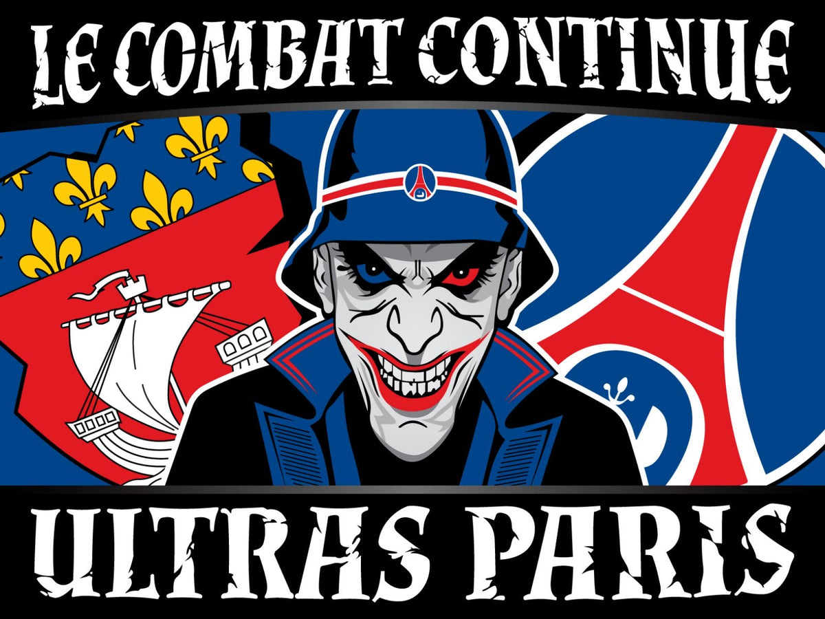 PSG - DRAPEAU - 2 x 1,5 m – Ultras Schal