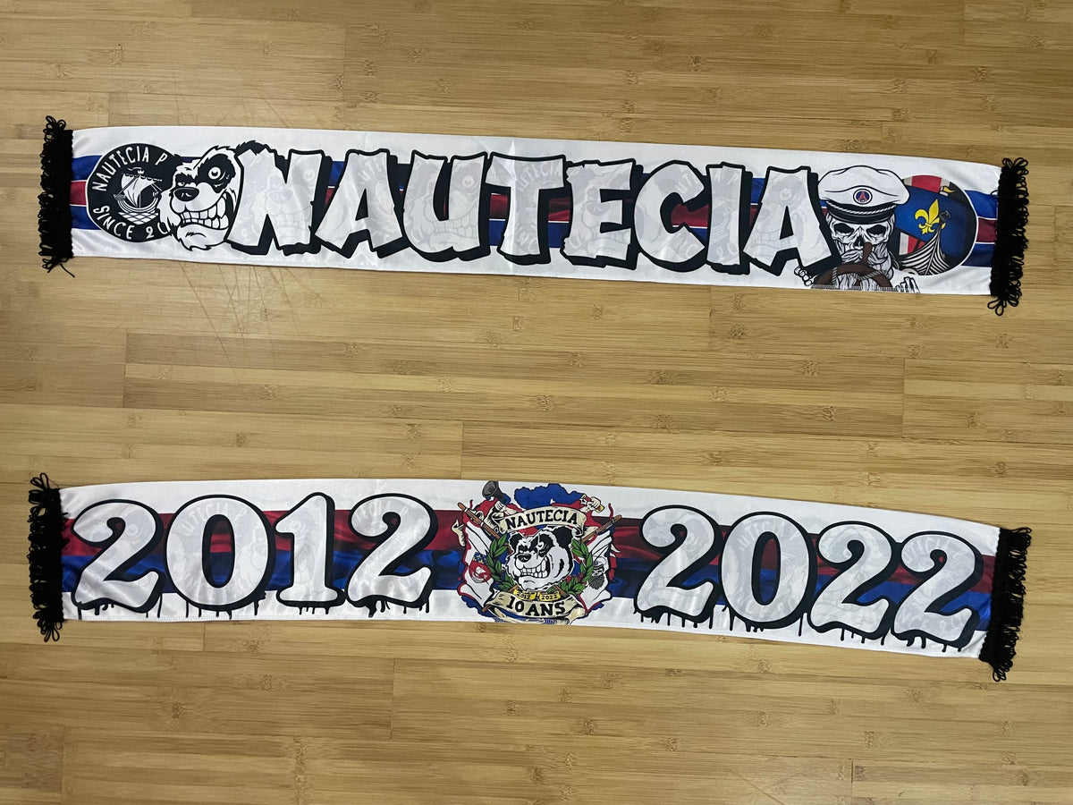 Psg - 014 - NAUTECIA / 2012-2022 black fringes – Ultras Schal