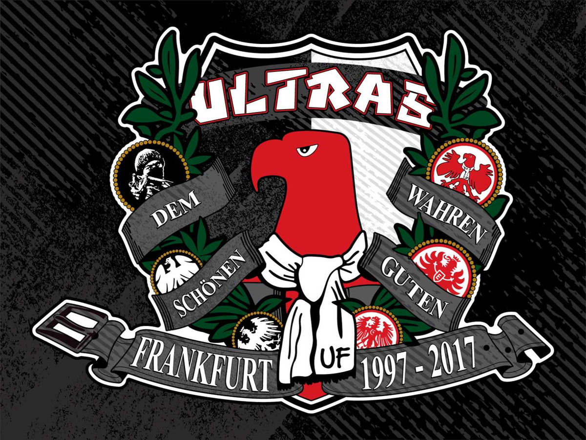 Eintracht Frankfurt - flagge - 2 x 1,5 m – Ultras Schal