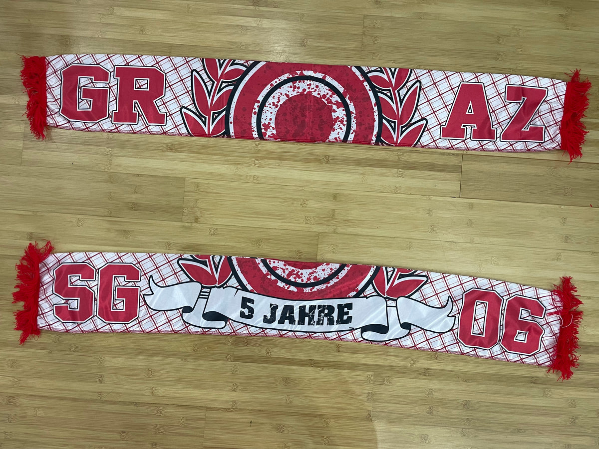 Grazer AK - 1 - Graz 5 jahre – Ultras Schal