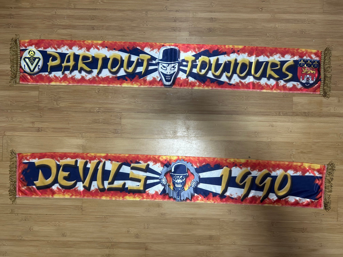 FC Girondins de Bordeaux - 11 - DEVILS 1990 – Ultras Schal