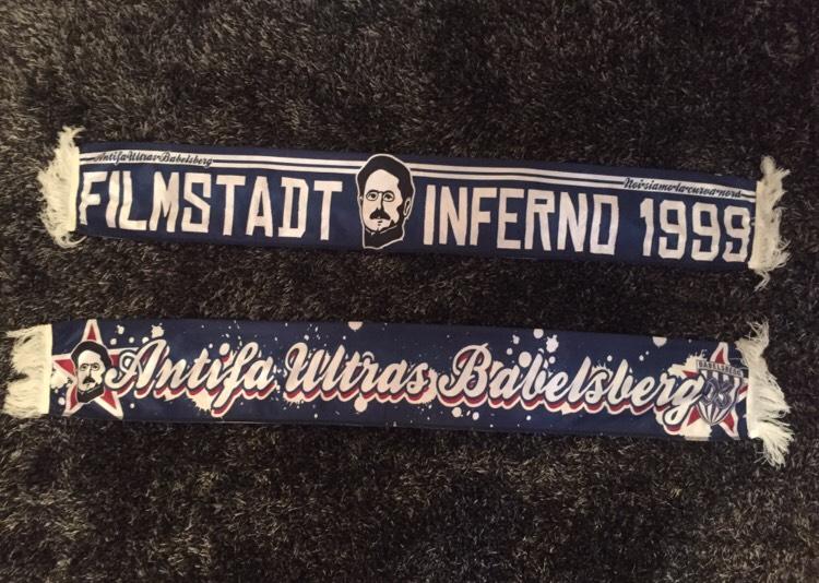 SV Babelsberg 03 - 2 - FILMSTADT INFERNO 1999 – Ultras Schal