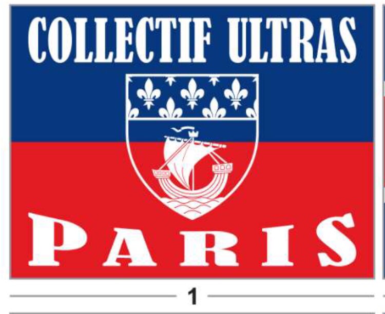 PSG - DRAPEAU - 2 x 1.5 m – Ultras Schal