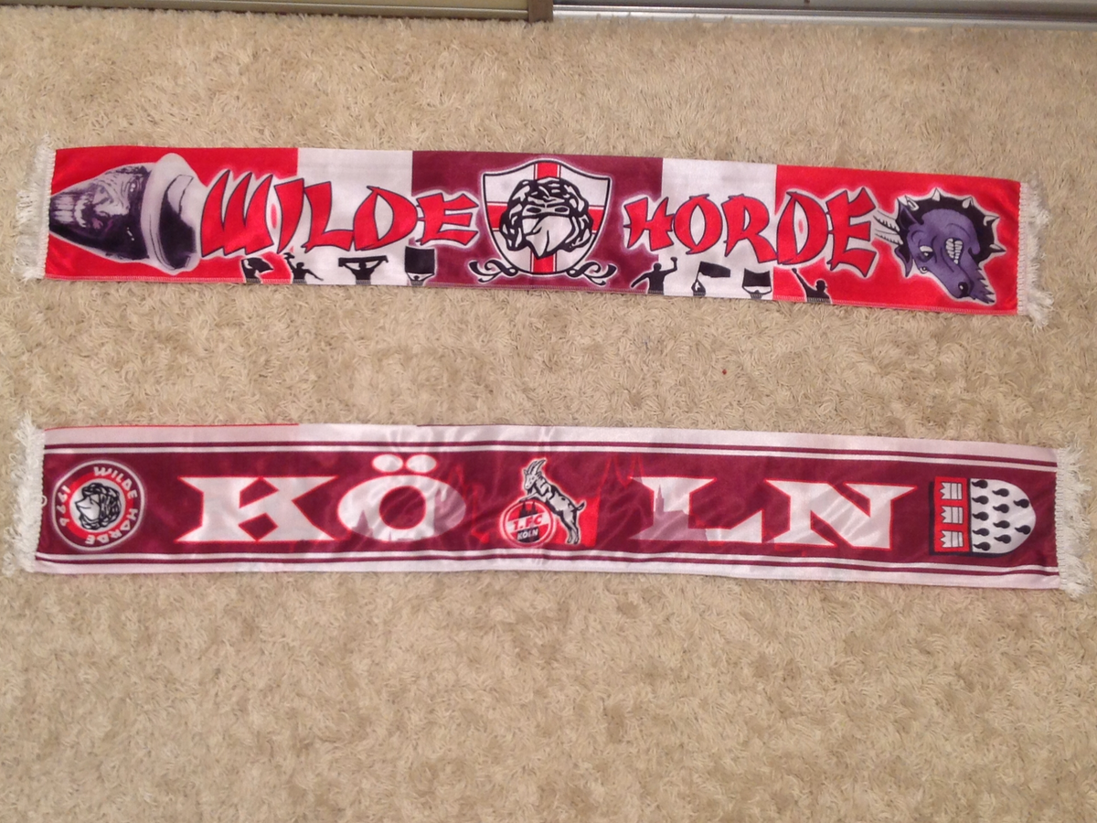 1. FC Köln - 30 - WILDE HORDE / KOLN – Ultras Schal