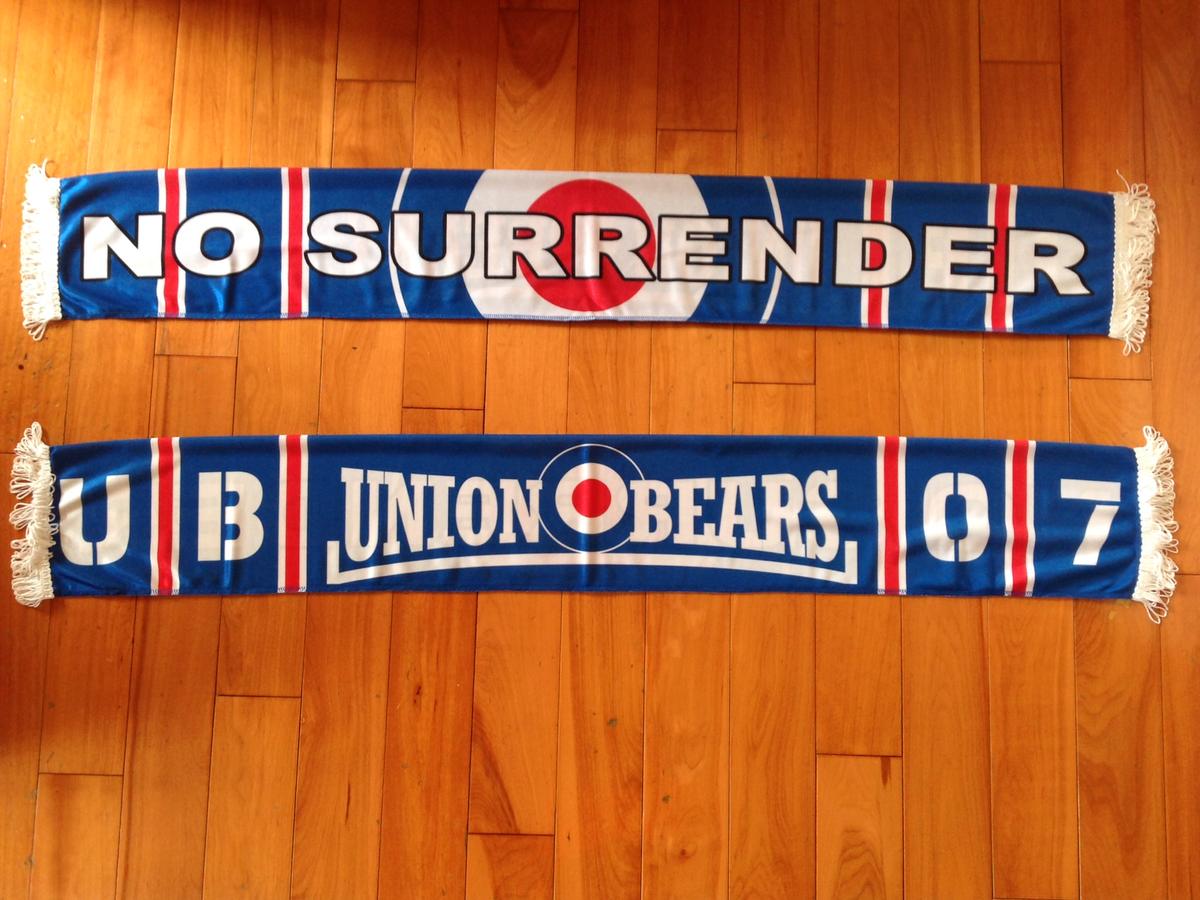Rangers F.C. - 04 - NO SURRENDER / UB 07 – Ultras Schal